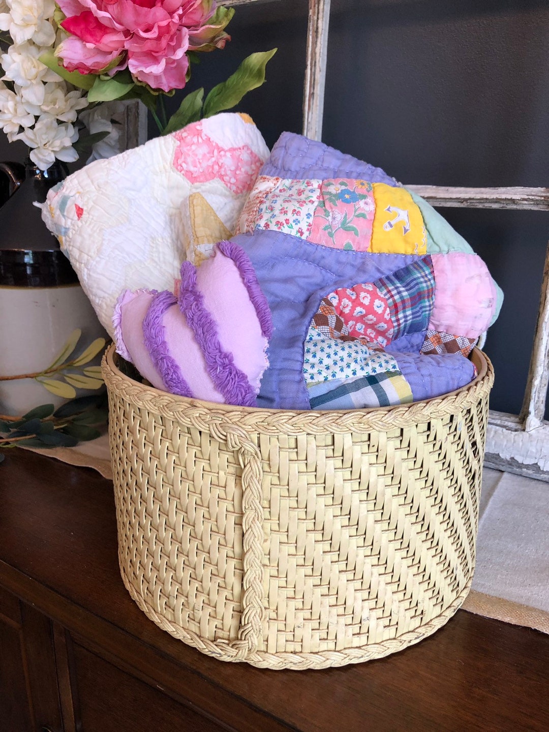 Yellow and Purple Prop Set/ Newborn Prop Set/ Newborn Girl Prop Set - Etsy