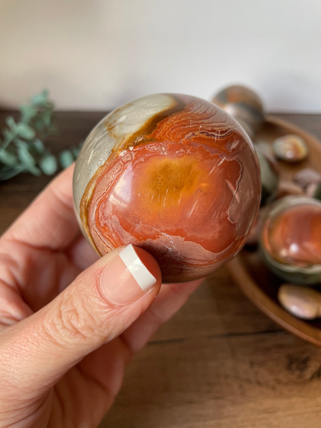 Polychrome Jasper/ Desert Jasper/ Sphere - Etsy