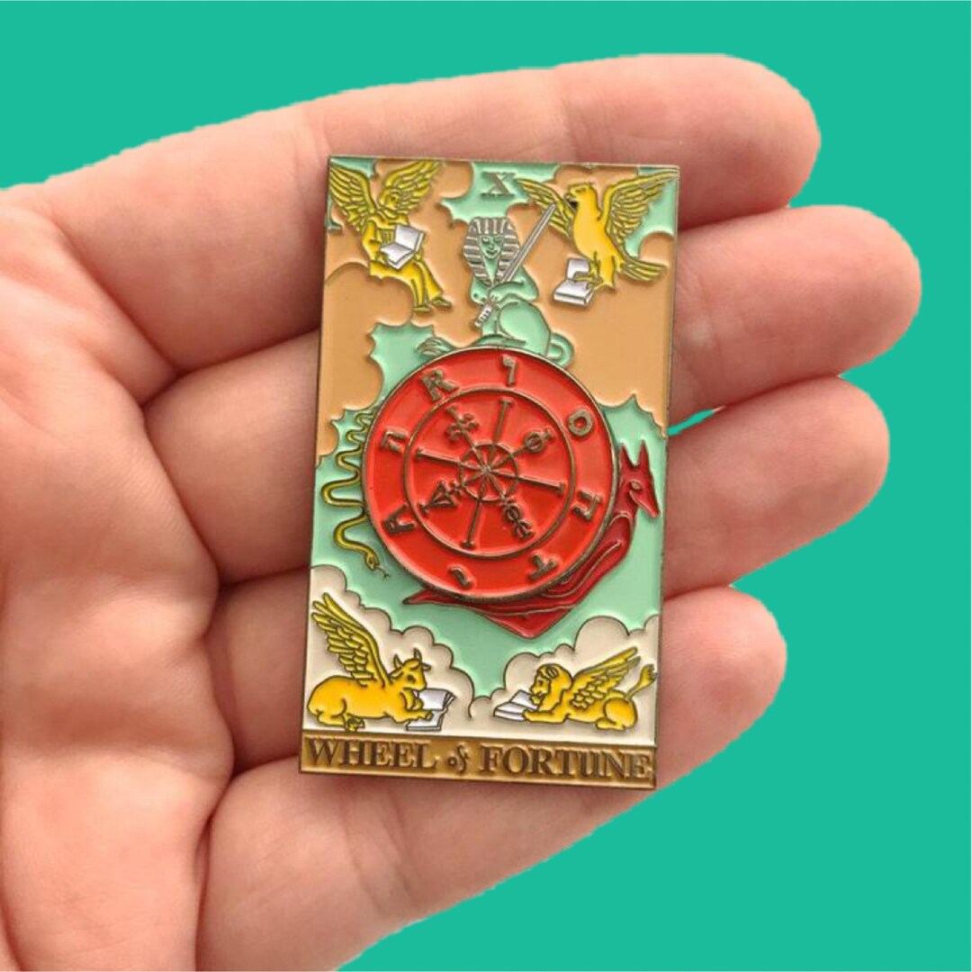Wheel of Fortune Pin - Etsy