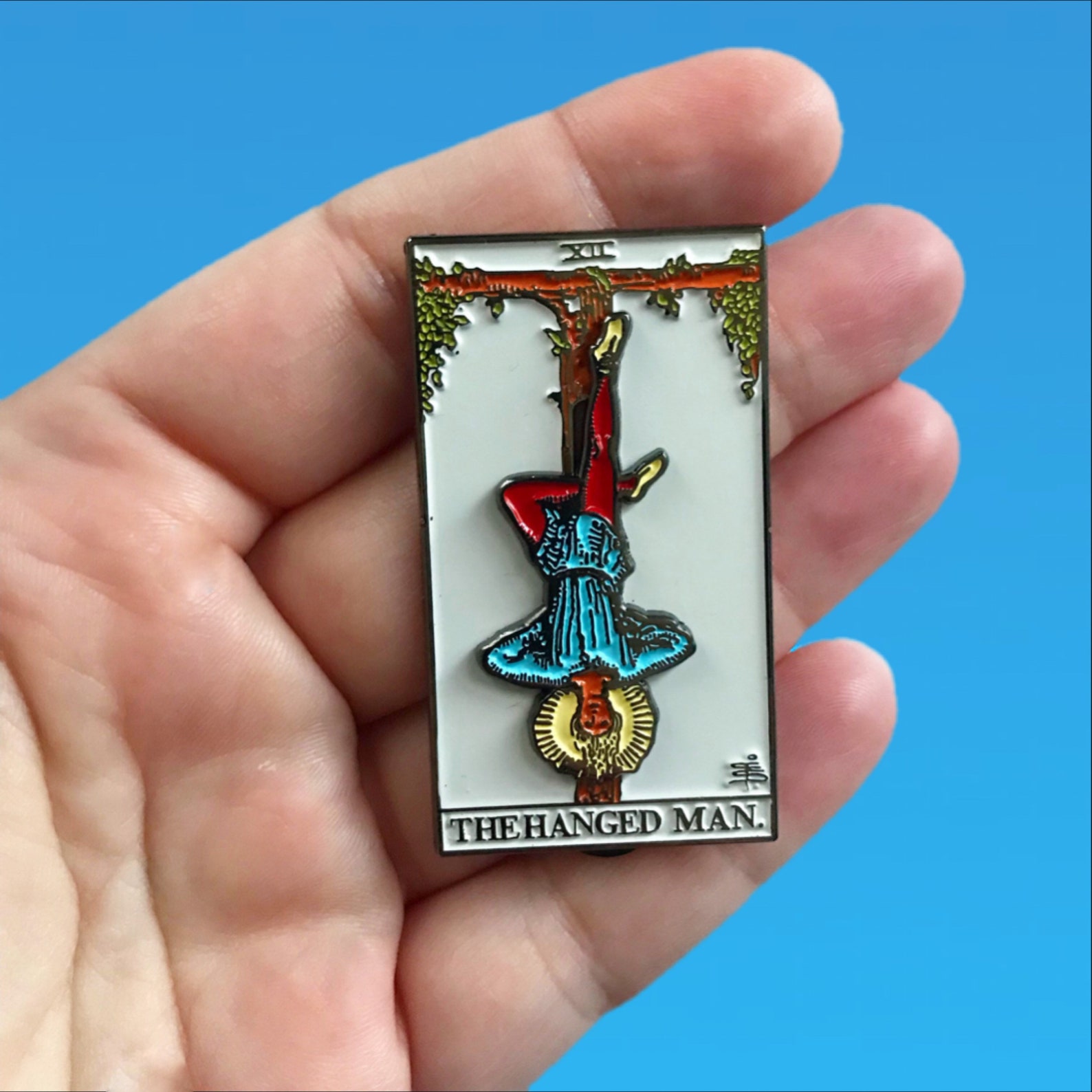 Hanged Man Pin - Etsy