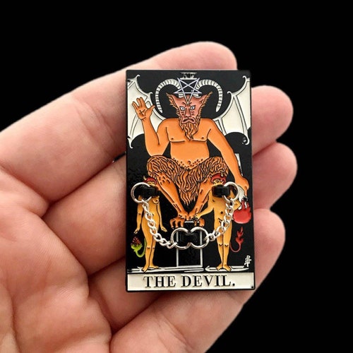 The Devil Pin - Etsy