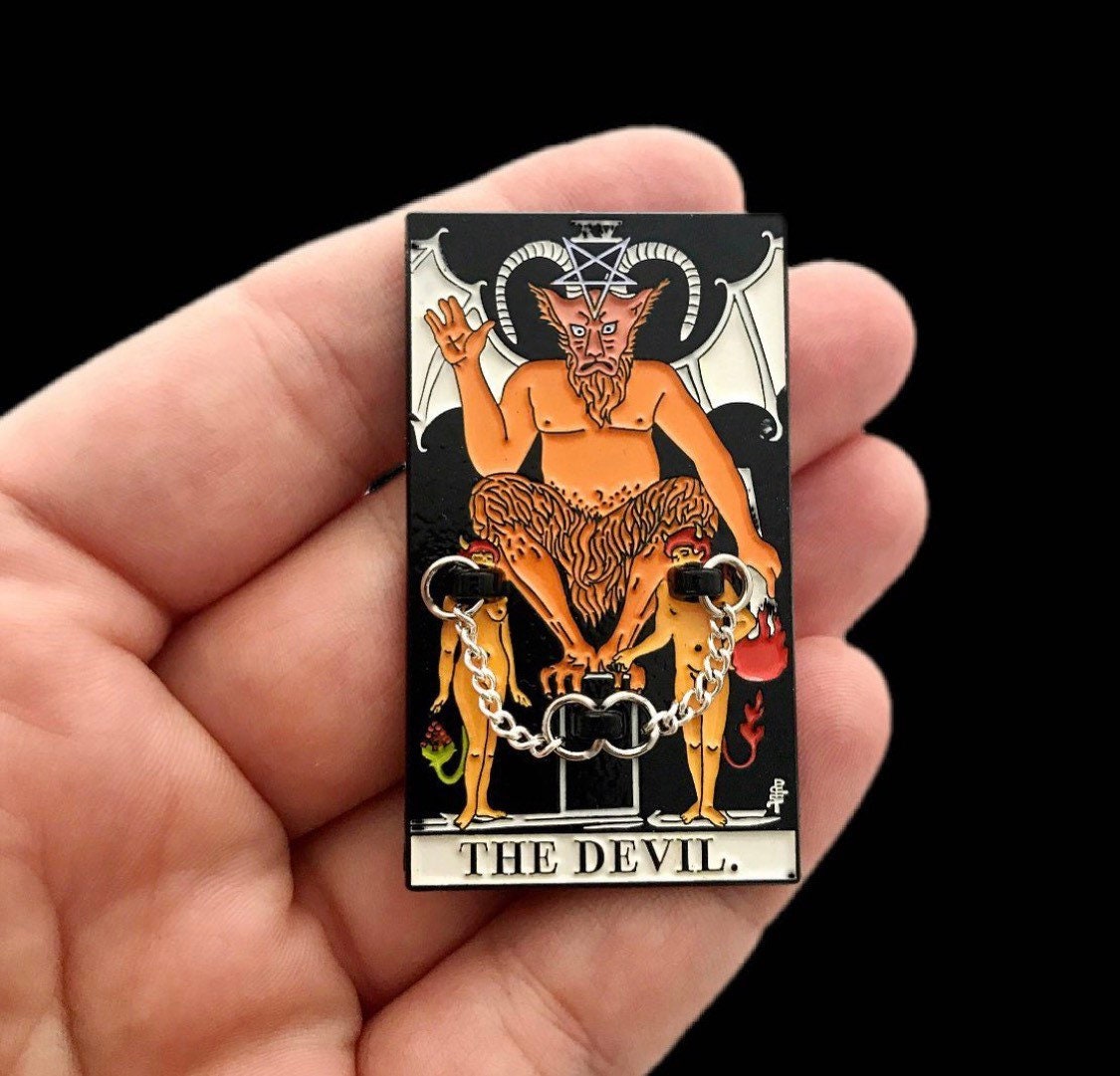 The Devil Pin | Etsy