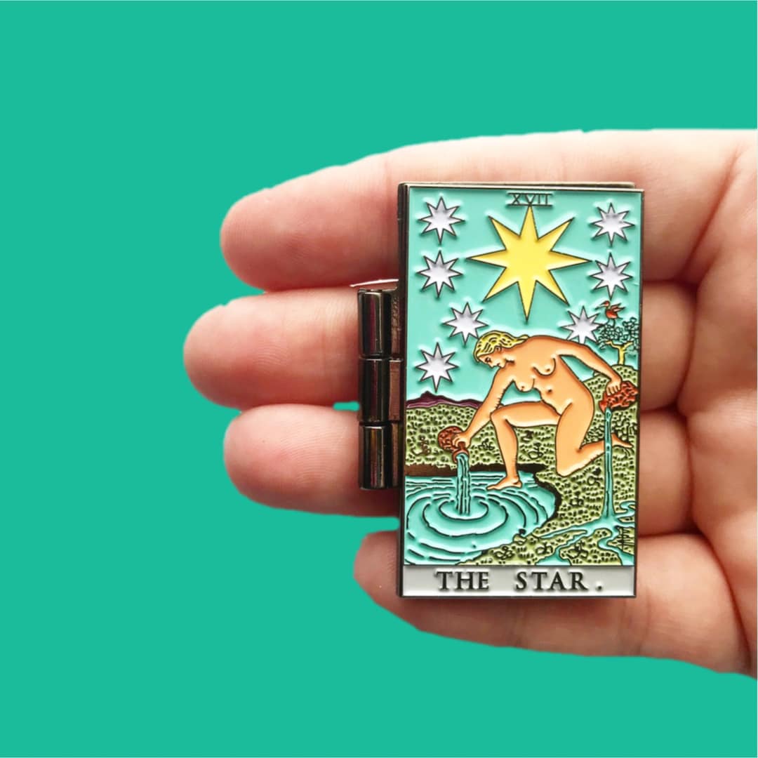 Celestial Tarot Pin - Etsy
