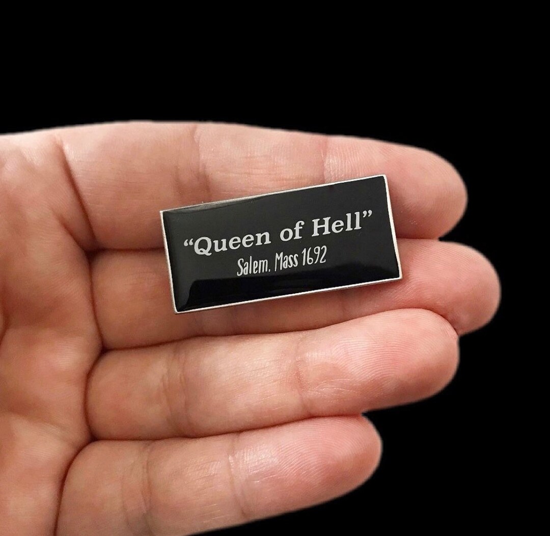 Queen of Hell Pin - Etsy