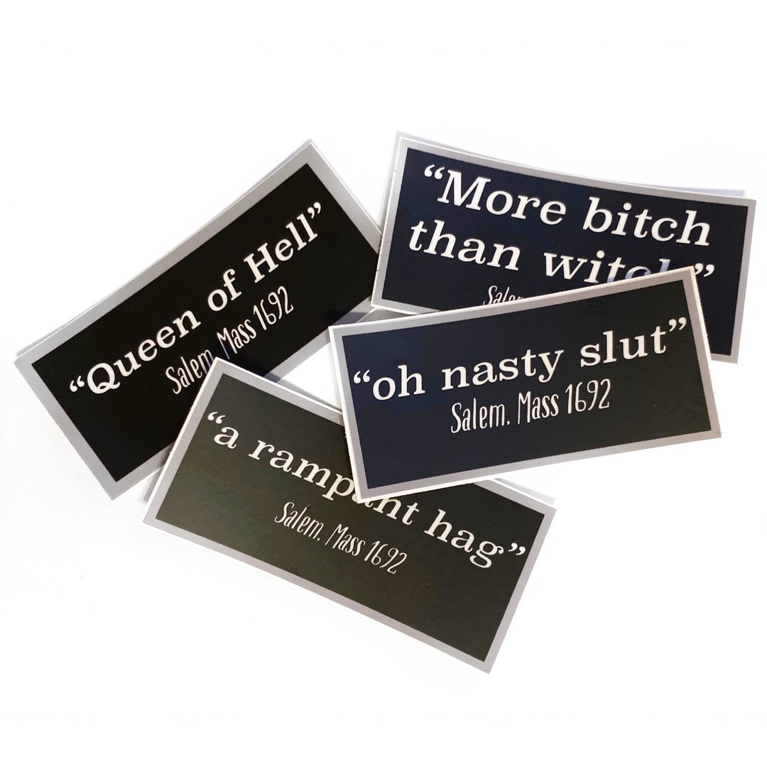 Salem Sticker Pack - Etsy