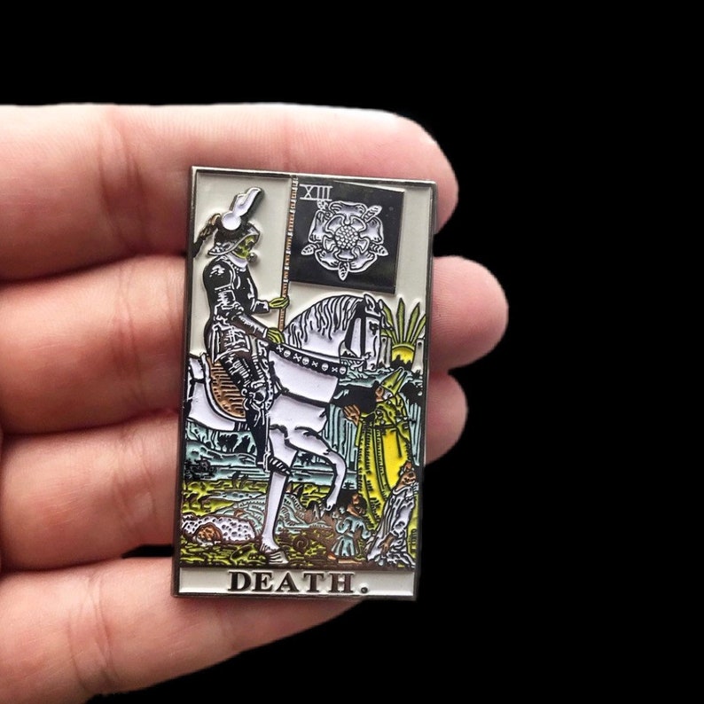 Death Pin | Etsy