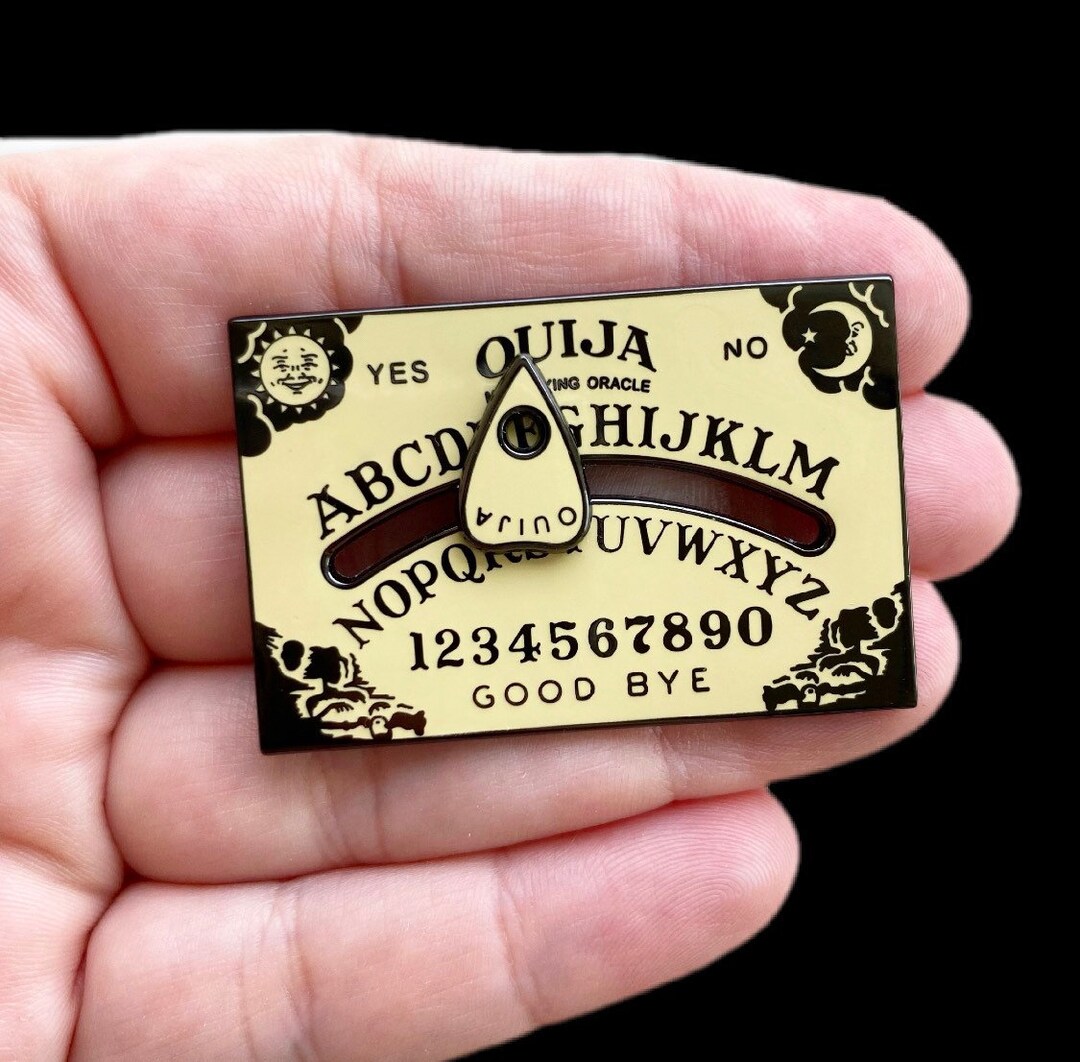 Hard Enamel Ouija Pin - Etsy