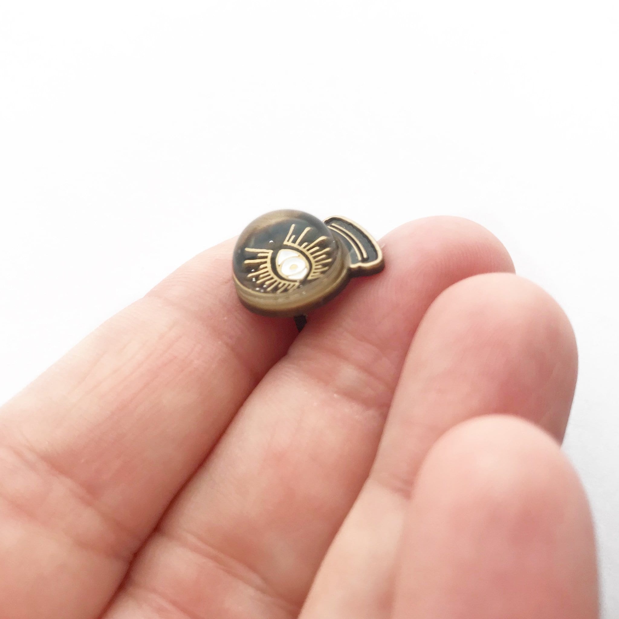 Crystal Ball Pin | Etsy