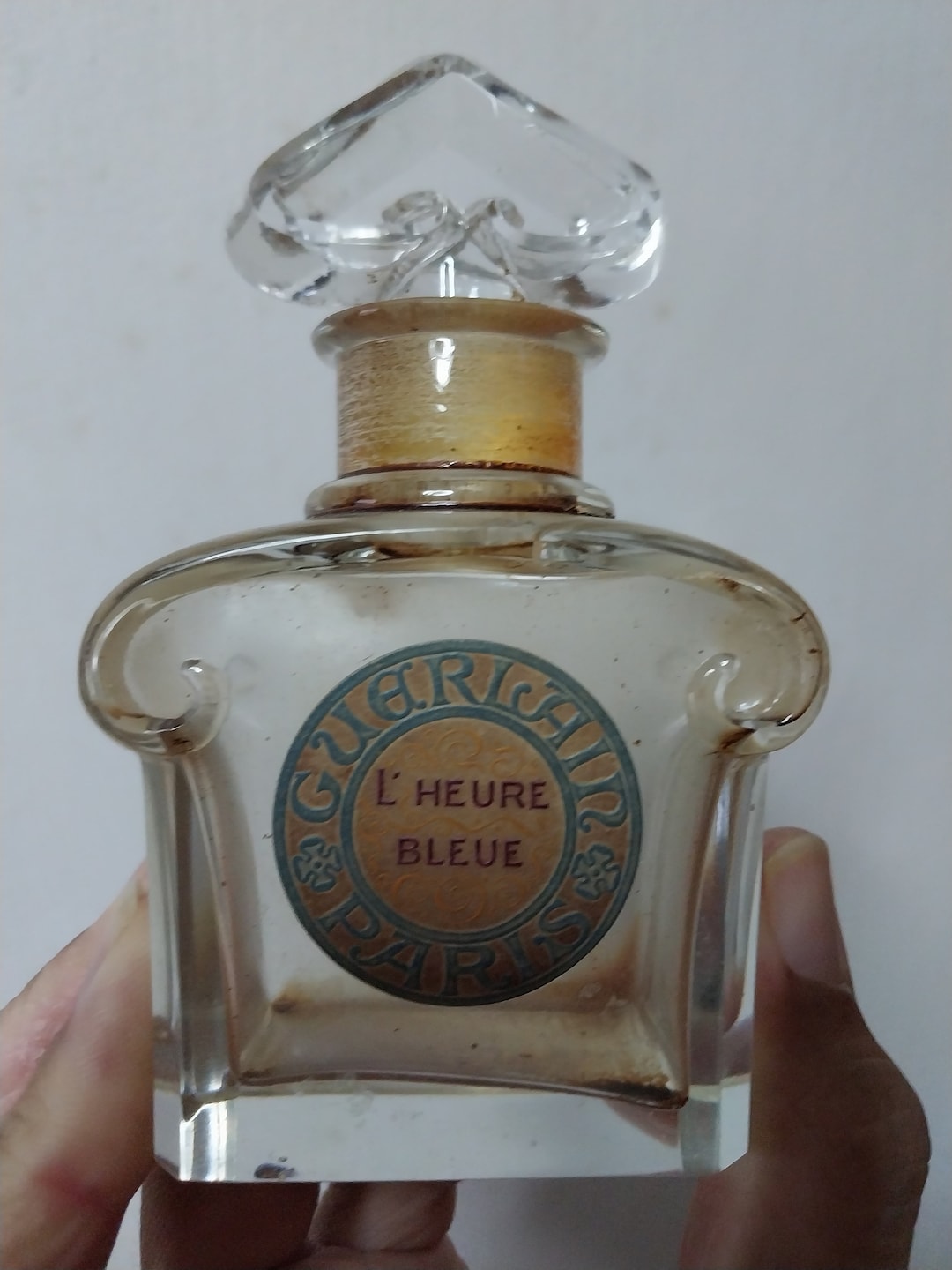 Very RARE Vintage GUERLAIN L'heure Bleue Bouchon Coeur Flacon - Etsy