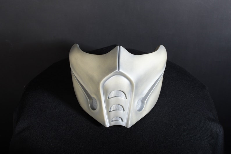 Mortal kombat ninja mask sub zero red | Etsy