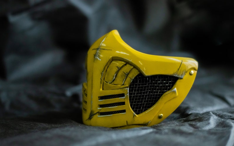 MORTAL KOMBAT X Scorpion mask | Etsy