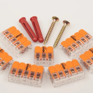Wago Ceiling Rose Fitting Kit Connectors - Etsy