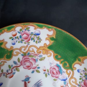 Antique Minton 'green Cockatrice' Saucer for Teacup 1891 Stamp - Etsy UK