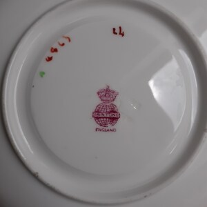 Antique Minton 'green Cockatrice' Saucer for Teacup 1891 Stamp - Etsy UK