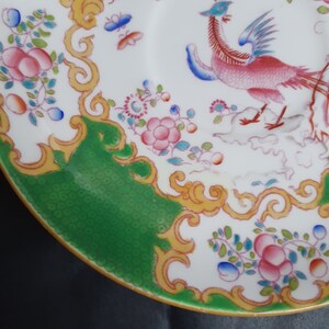 Antique Minton 'green Cockatrice' Saucer for Teacup 1891 Stamp - Etsy UK