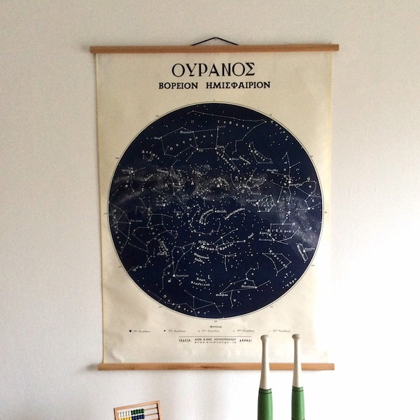 Antique Star Chart - Etsy