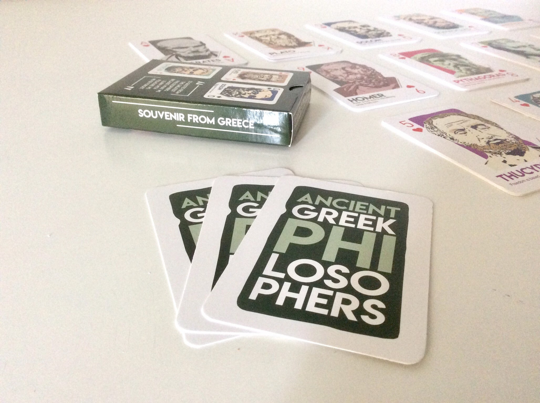 Ancient Greek Philosophers Playing Cards Greek Playing Cards - Etsy