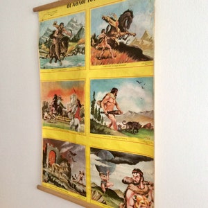 Labours of Hercules Pull Down Chart, Greek Mythology Wall Chart ...