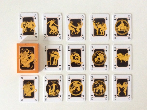 Greek Lovers Playing Cards Greek Playing Cards Greek Ancient - Etsy ...