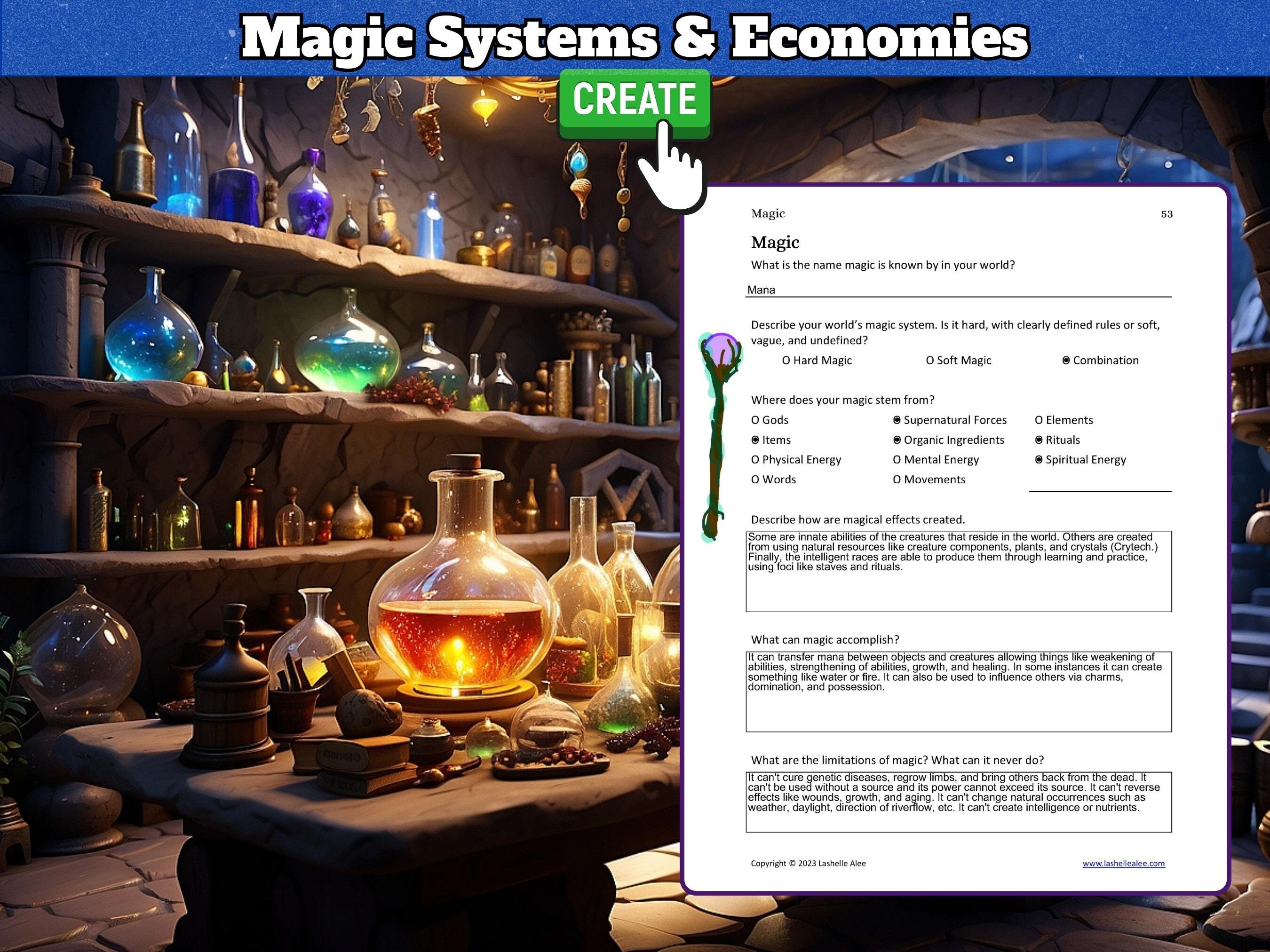 World Builder - Worldbuilding Workbook - Writing Prompts for Fantasy ...