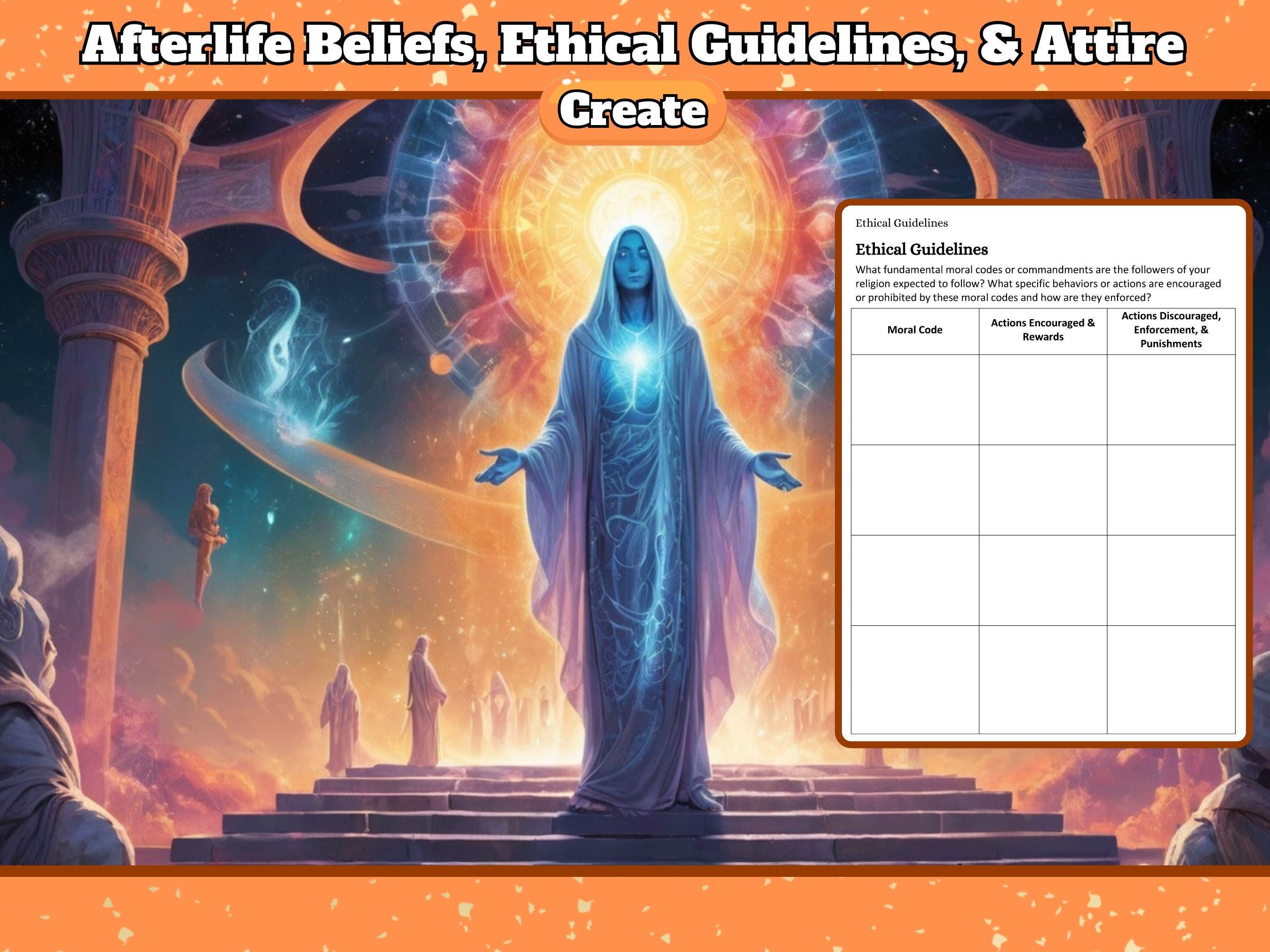 Religion Builder Worldbuilding Workbook Writing Prompts for Fantasy ...