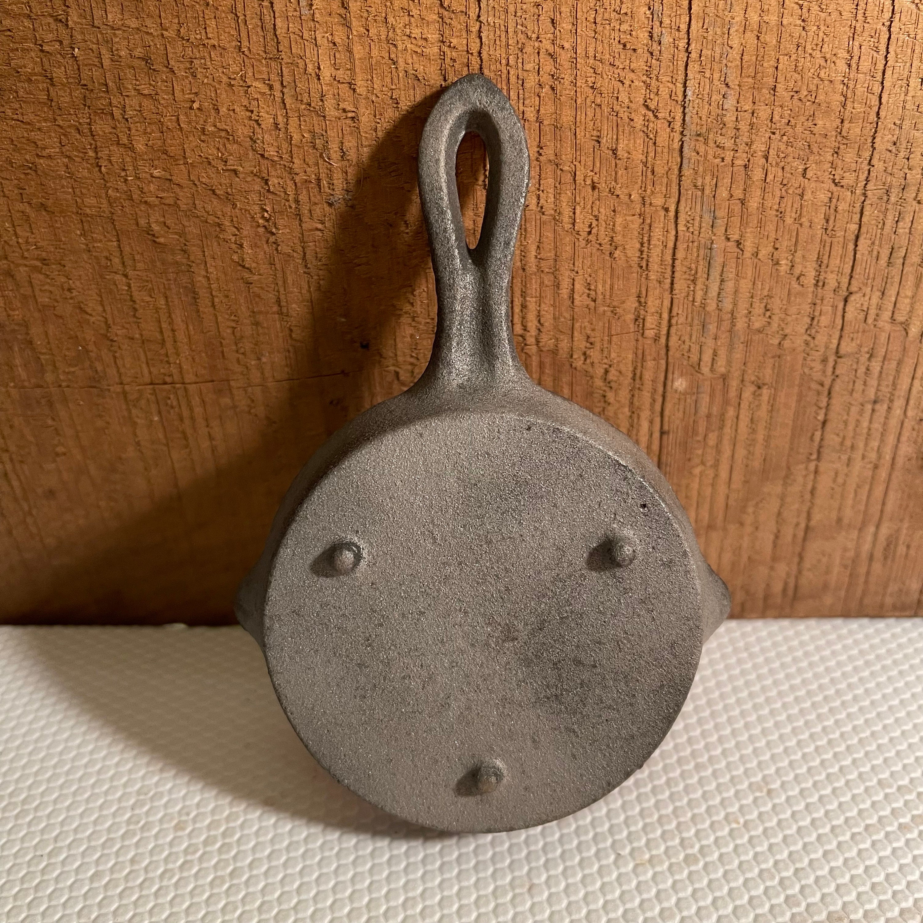 Vintage Cast Iron Miniature Skillet With Bird Pan Spoon - Etsy