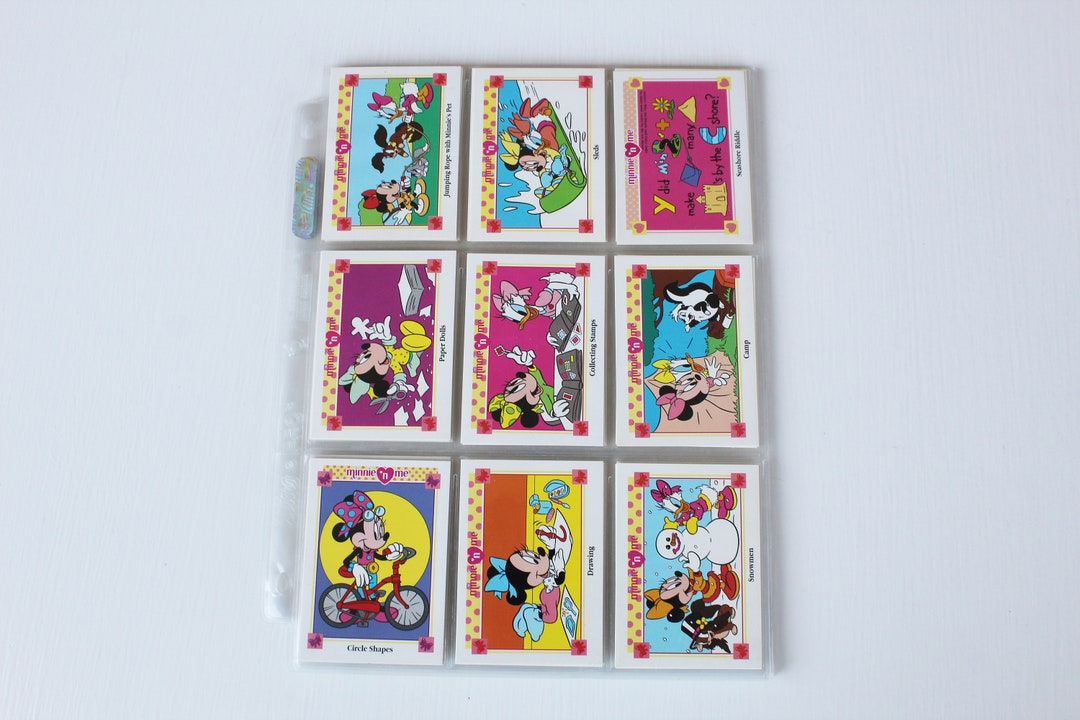 Disney Minnie N Me 1991 Trading Card Set 72 Cards - Etsy