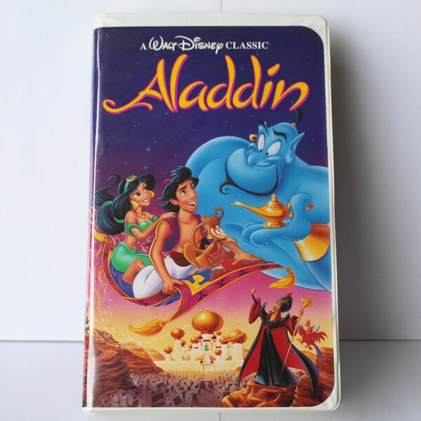Black Diamond Vhs Aladdin - Etsy