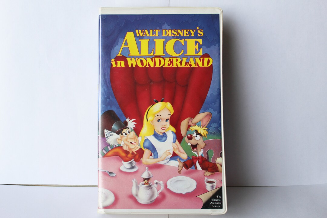 Walt Disney's Alice in Wonderland VHS Black Diamond #036 - Etsy