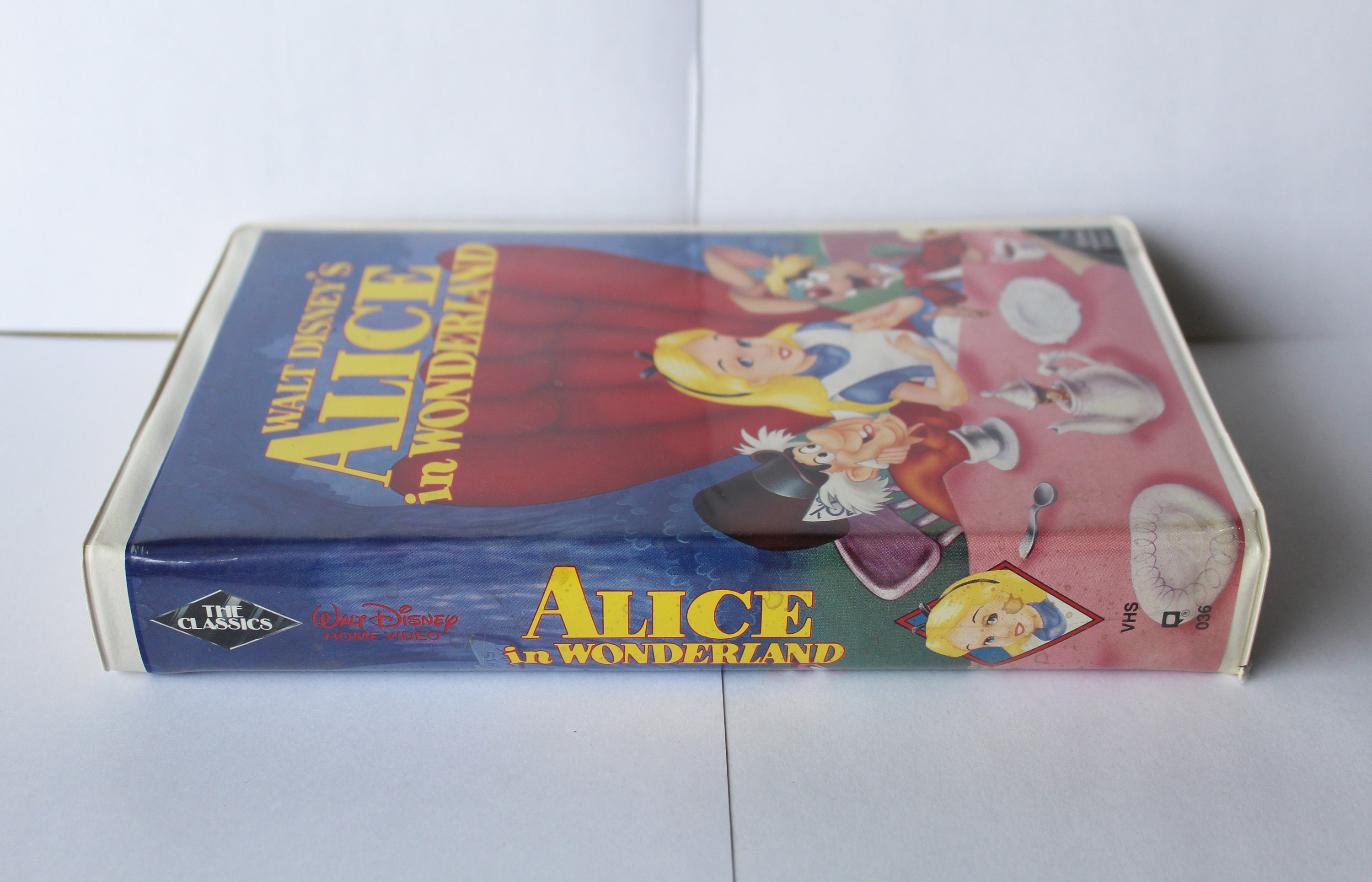 Walt Disney's Alice in Wonderland VHS Black Diamond 036 - Etsy