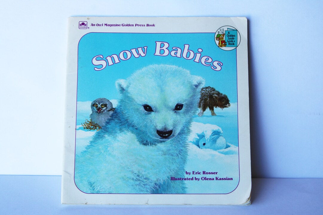Vintage snow Babies by Eric Rosser 1981 Kids Books Good Condition - Etsy