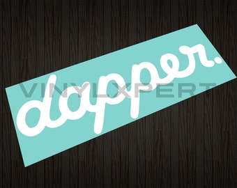 Dapper Sticker | Etsy