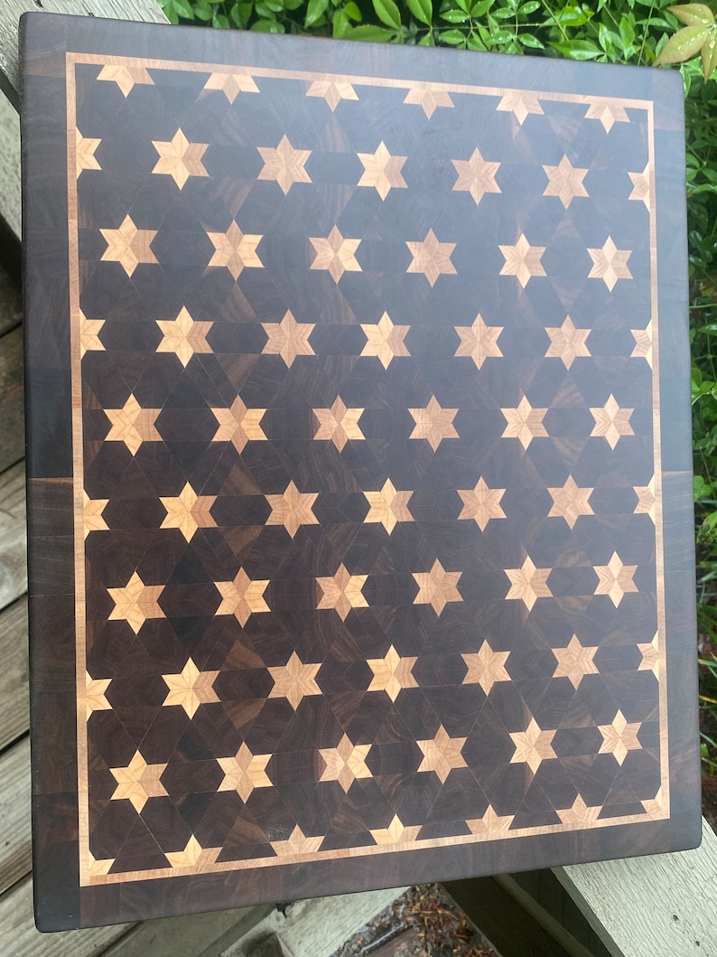 6-pointed Star Cutting Board - Etsy
