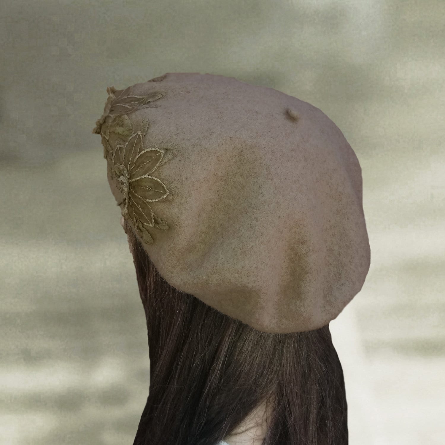 Trendy Felt Beret Felt Winter Beret Felted Womens Beret | Etsy