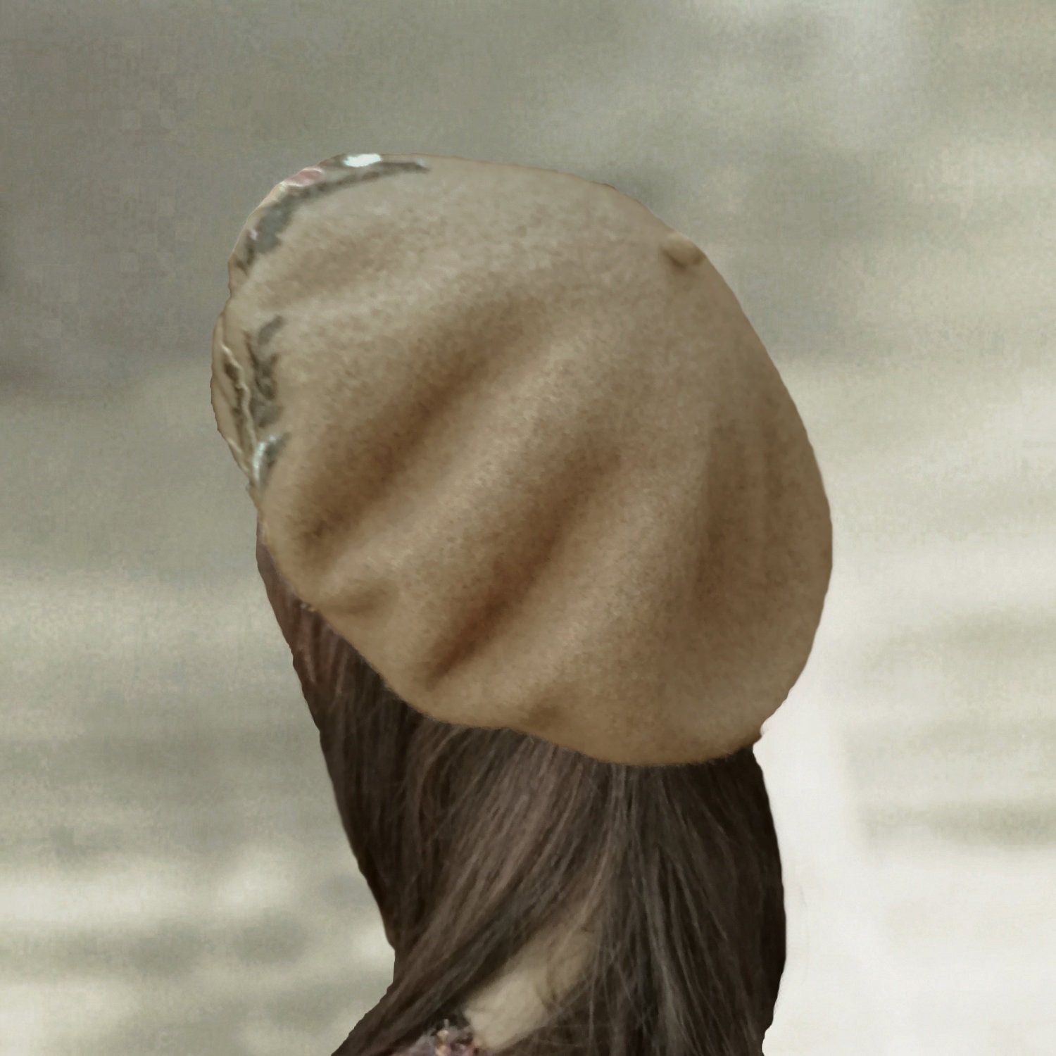 Felted Wool Beret Felt French Beret Womens Felt Beret - Etsy