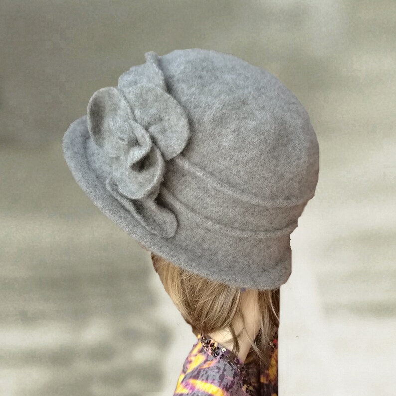 Felt Womens Hats Trendy Felted Hats Wool Felt Hats Ladies - Etsy