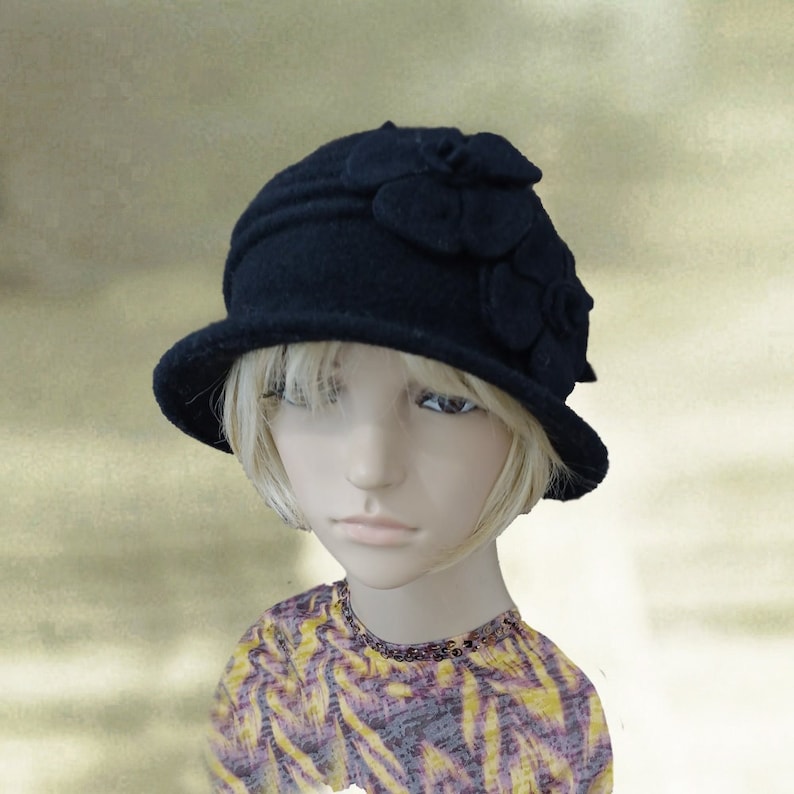 Womens Felt Hat Ladies Felted Hat Felted Wool Hats - Etsy