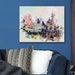 Magic Kingdom Art Print on Canvas Walt Disney World 16 X 20 Watercolor ...