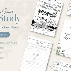 The Rock That is Higher Than I Hymn Study, Homeschool Hymn Study, Copy ...