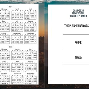 PRINTABLE Homeschool Dad July - June 2024/2025 Homeschool Planner With ...
