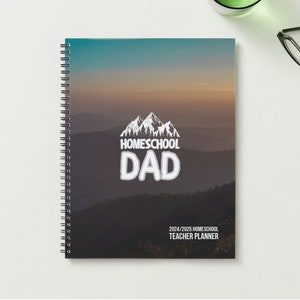 PRINTABLE Homeschool Dad July - June 2024/2025 Homeschool Planner With ...