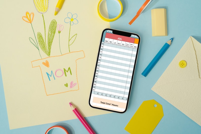 MISSOURI DIGITAL Homeschool Hours Log for Multiple Students, 2025/2026 ...