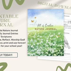 All of Creation: Nature Journal for Students (digital Download ...