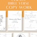Cursive Bible Verse Copywork, 1st Grade, 2nd Grade, 3rd Grade, 4th ...