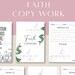 Faith Bible Verse Copywork Bundle, 1st Grade, 2nd, 3rd, 4th, Homeschool ...