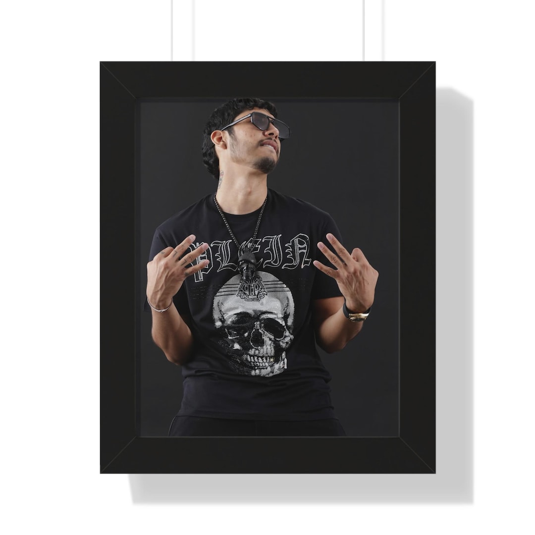 Framed Neton Vega Poster | Mexican Singer Art - Etsy