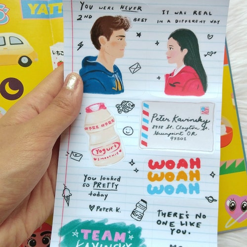 Peter Kavinsky Letter From Lara Jean Art Print to All the Boys - Etsy