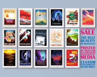 Nasa Travel Posters - Etsy