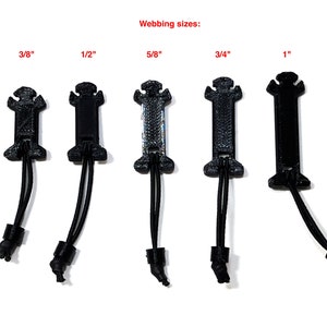 Backpack Webbing Strap Keeper Web Dominator (roller Version) in ...
