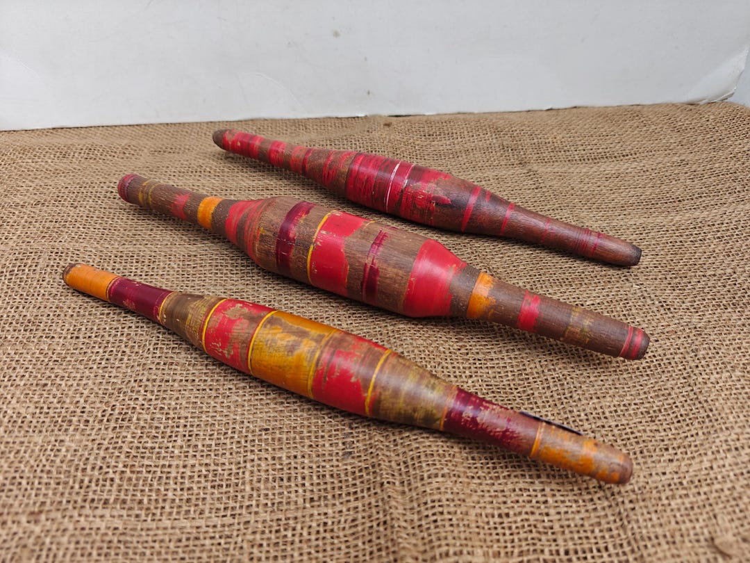 Vintage Wood Rolling Pins Wood Indian Rolling Pins Indian Roti Indian ...